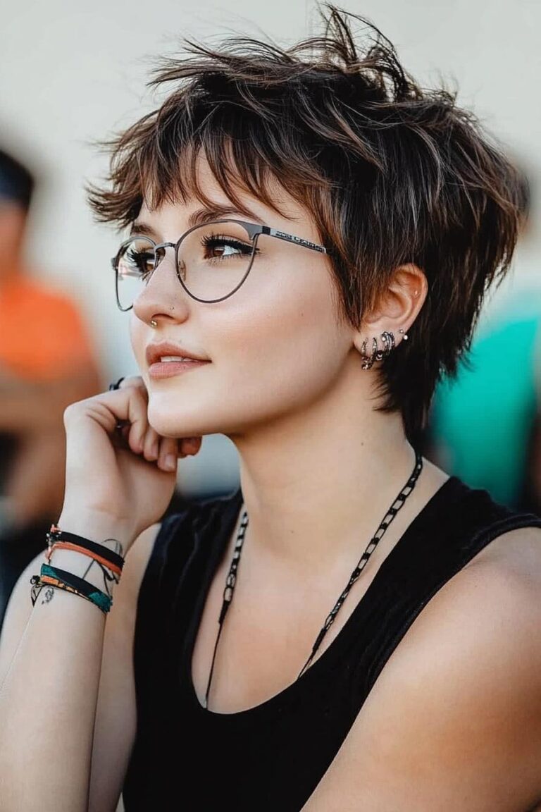 24 Voluminous Short Hairstyles with Layers