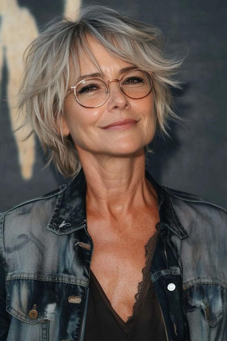 19 Modern Choppy Bob Hairstyles for Mature Women