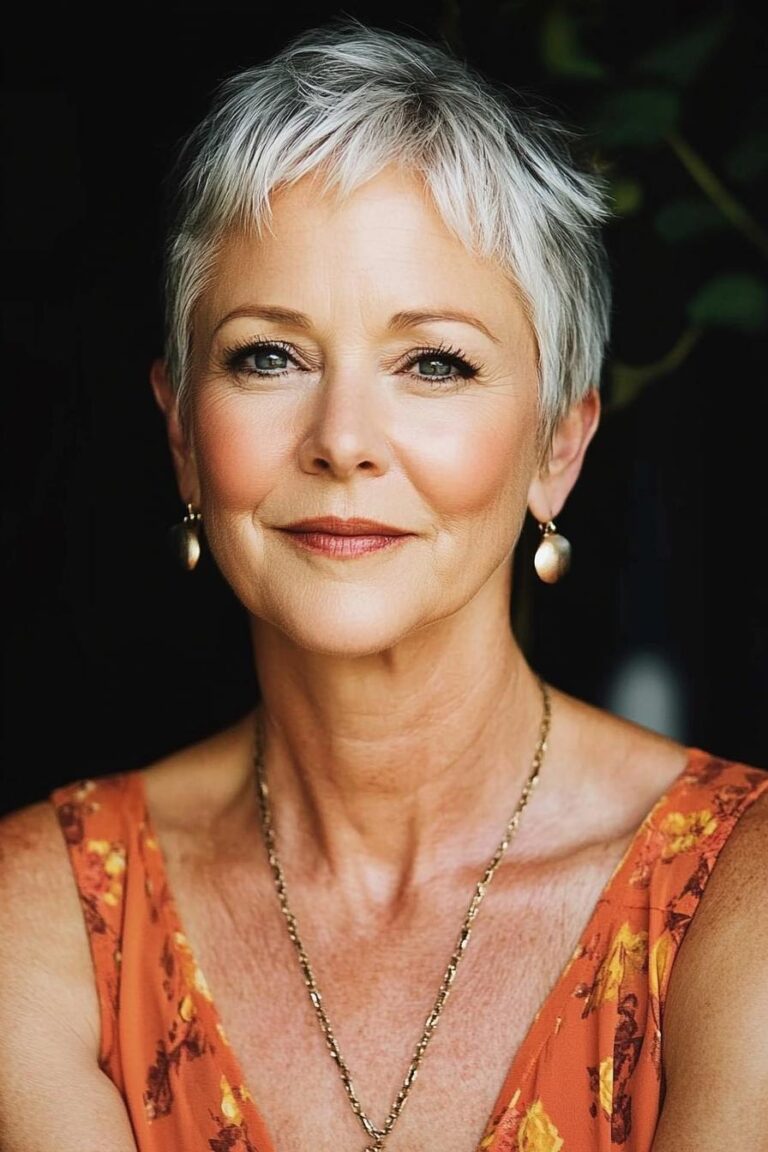 19 Flattering Short Hair Looks for Women Over 65