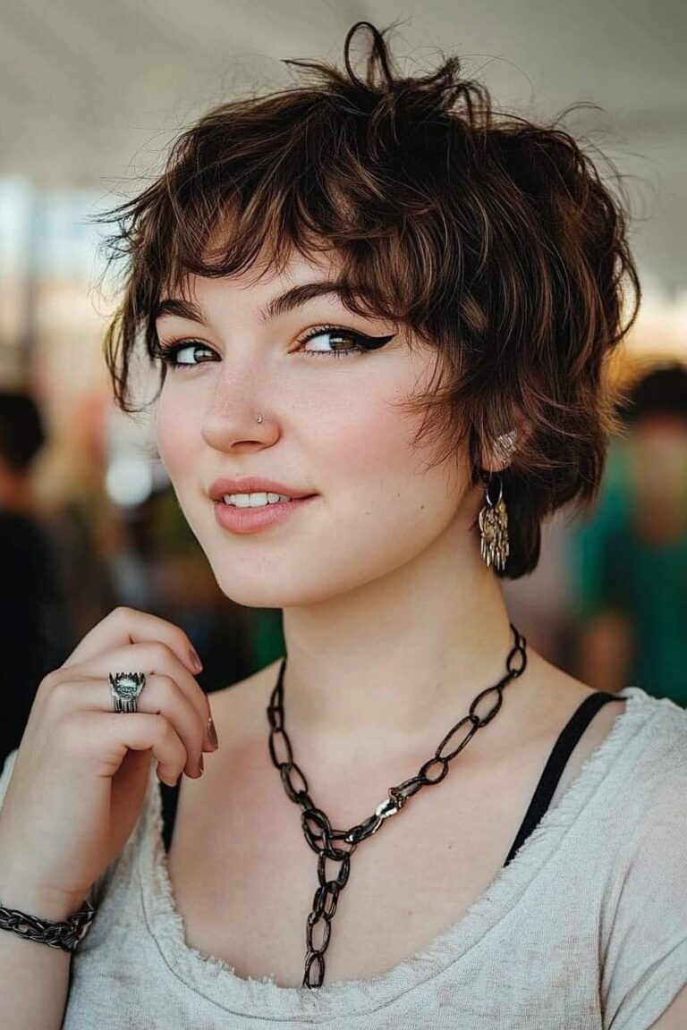 24 Voluminous Short Hairstyles with Layers