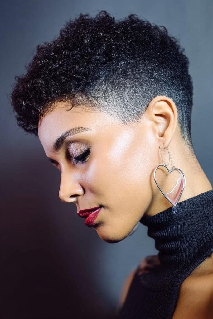 16 Elegant Fade Haircuts for Curly Hair