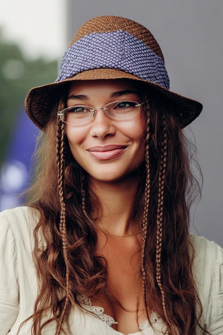 22 Hat Hairstyles That Won't Flatten Your Volume