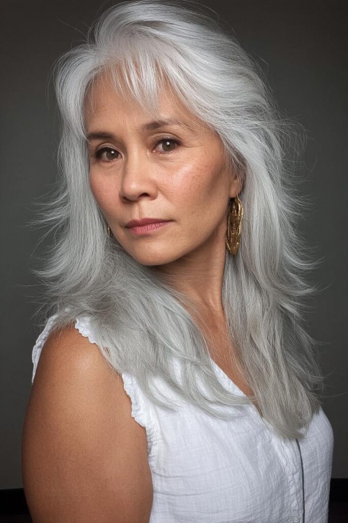 16 Witchy Hair Ideas for Sophisticated Silver Foxes