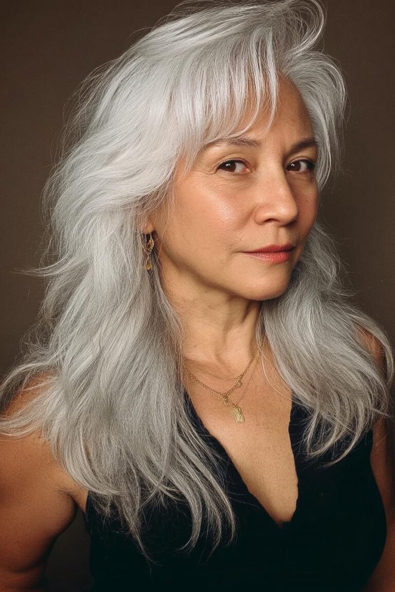 16 Witchy Hair Ideas for Sophisticated Silver Foxes