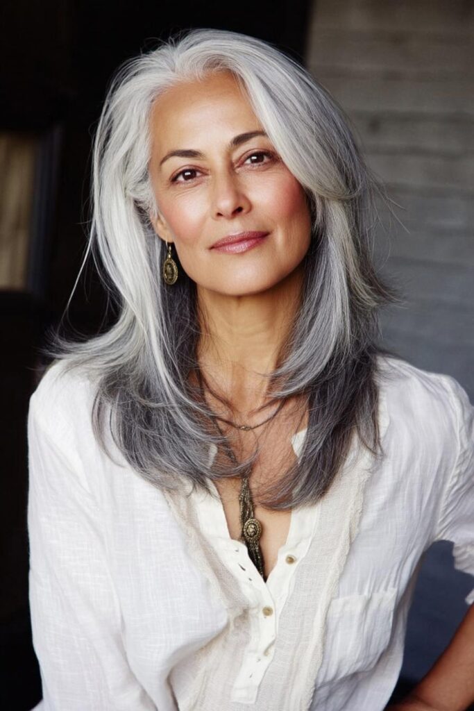 16 Witchy Hair Ideas for Sophisticated Silver Foxes