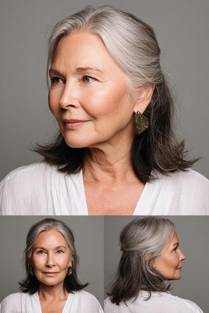 15 Blending Gray Hair Ideas Taking Over 2025