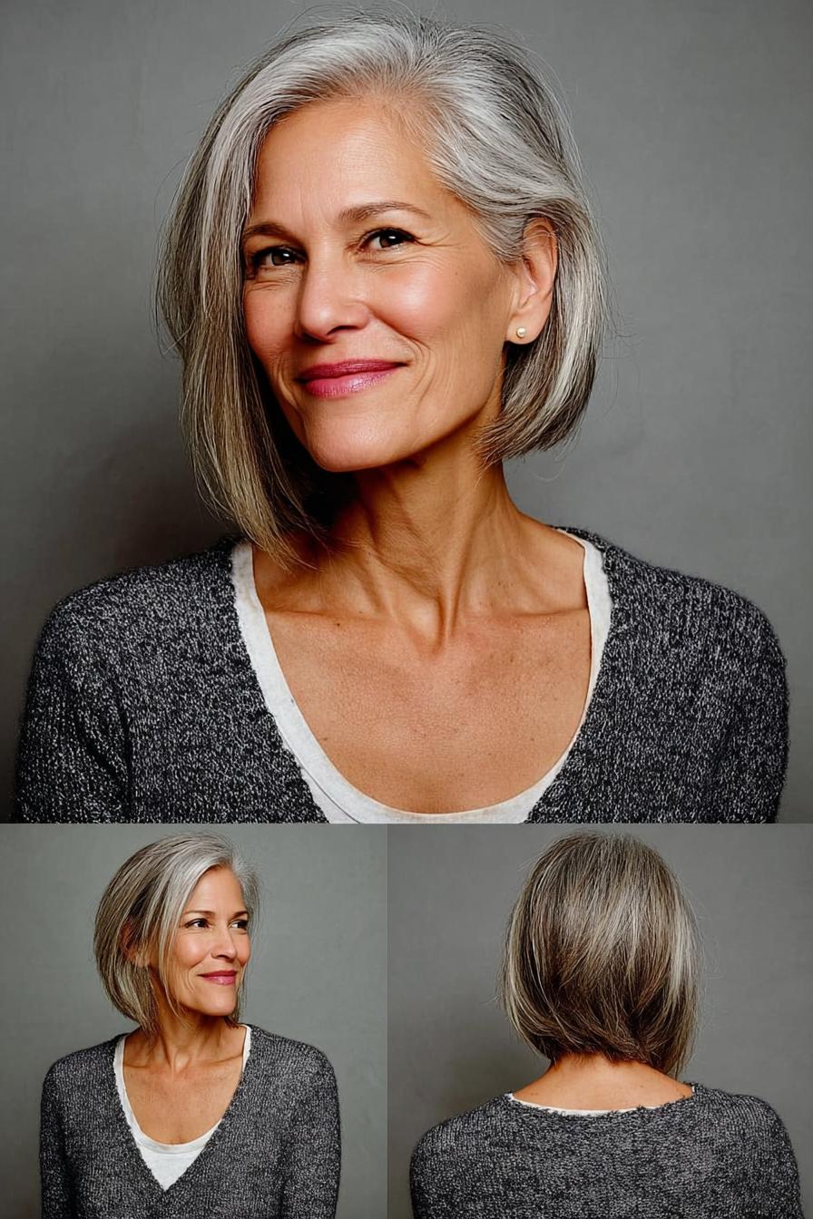 15 Blending Gray Hair Ideas Taking Over 2025
