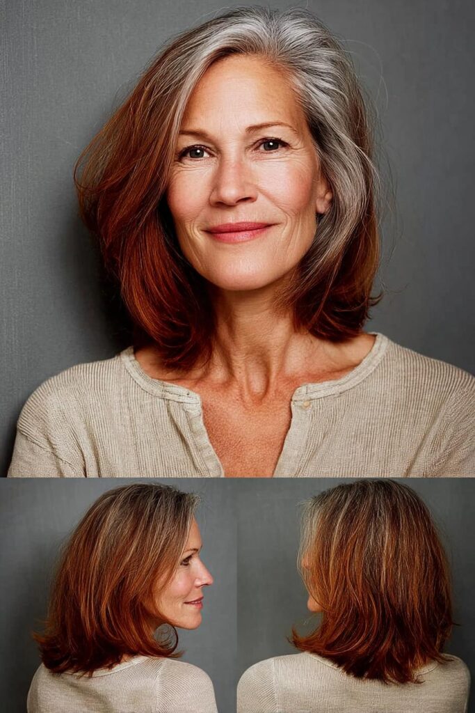 15 Blending Gray Hair Ideas Taking Over 2025