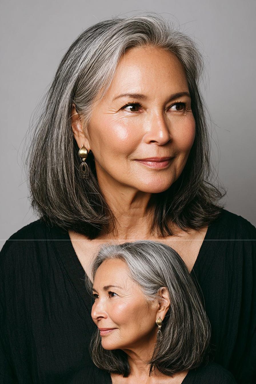 15 Blending Gray Hair Ideas Taking Over 2025