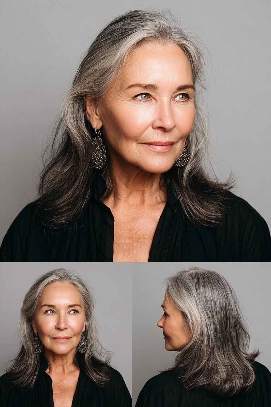 15 Blending Gray Hair Ideas Taking Over 2025
