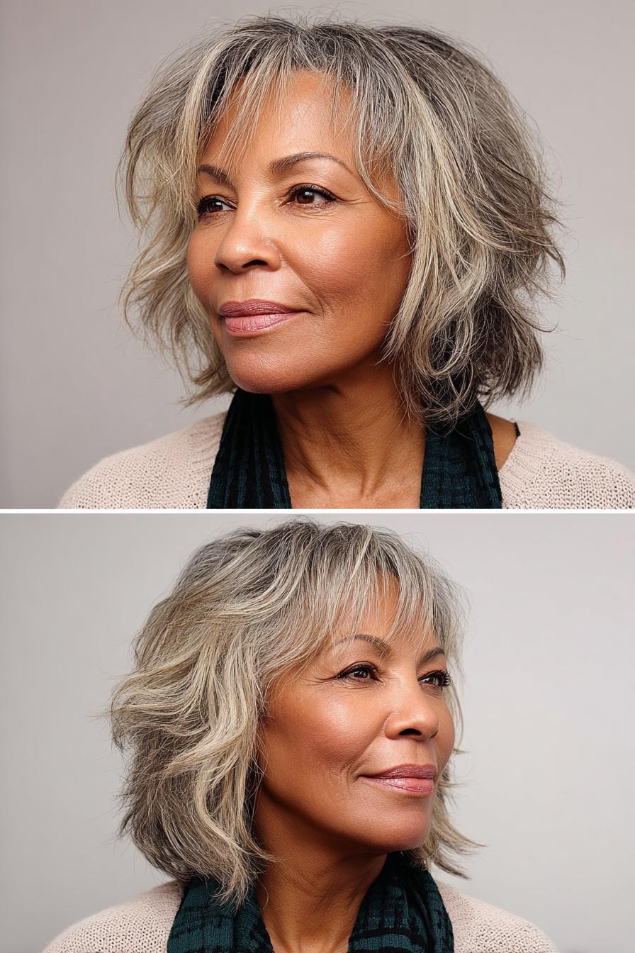 19 Unstyled Butterfly Haircuts for a Natural Look