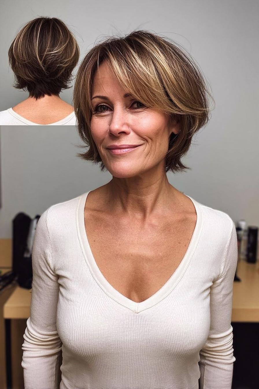 14 Short Layered Bob Haircuts That Make Thin Hair Look Fuller